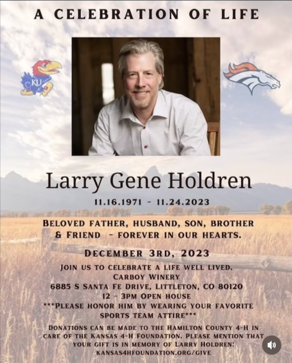 Memorial Service for Larry Holdren – Denver Public Relations Blog